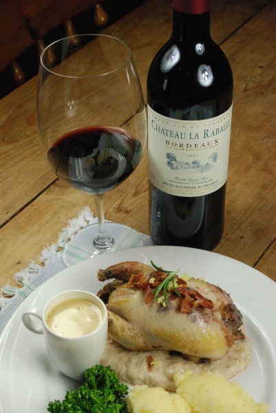 Roast Partridge with Whisky and Ginger Sauce - GunsOnPegs